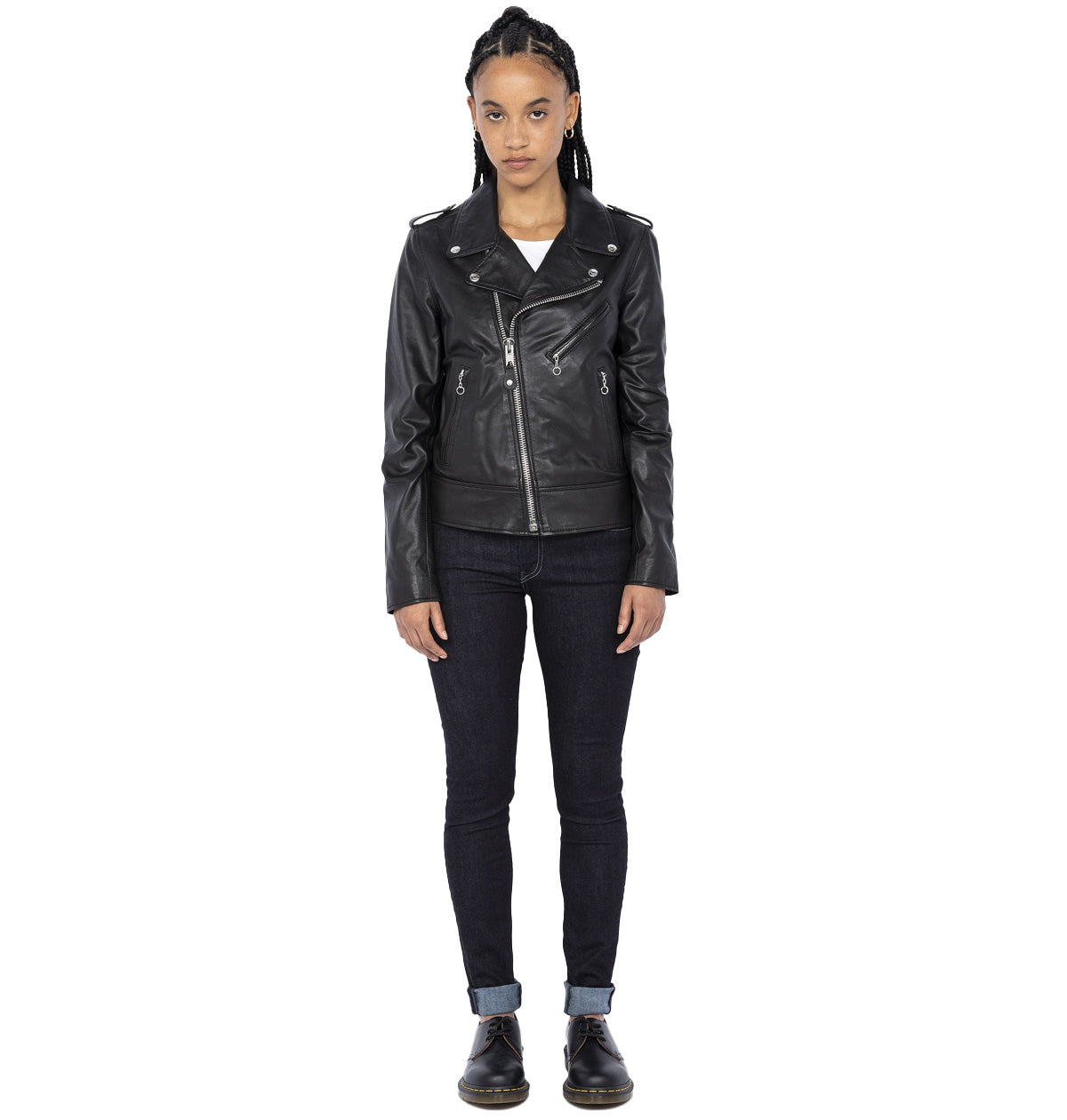 SCHOTT NYC LADIES LEGENDARY PERFECTO® LEATHER JACKET WHITHOUT BELT ...