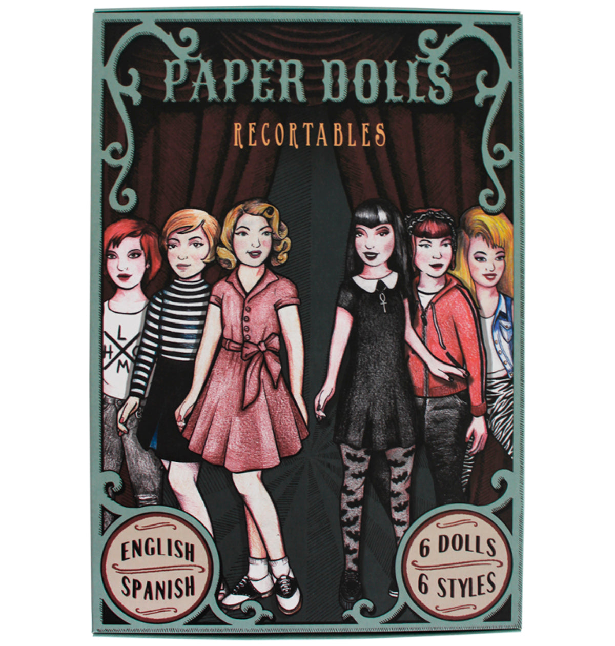 PAPER DOLLS RECORTABLES – Chopper Monster